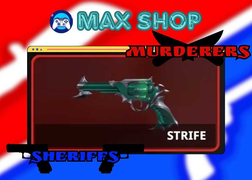 Green Strife Gun - Murderers vs Sheriffs Duels | Best Deal