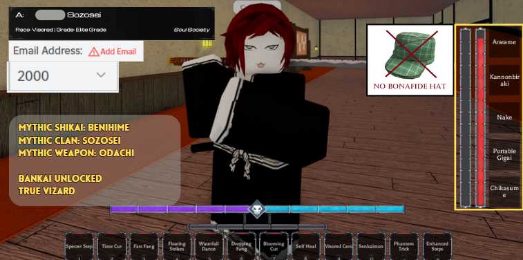 TYPE SOUL True Vizard (Auto Delivery / Benihime / Bankai Unlocked ...