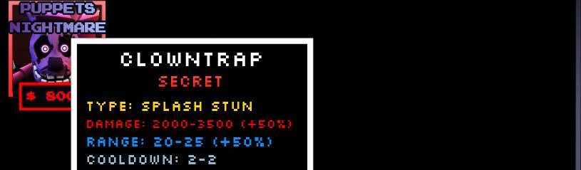 Clowntrap (Puppets Nightmare) - Five Night TD