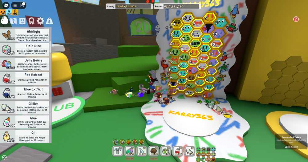 B42 | Bee Swarm Simulator Account | 45 Bee | BSS | Beeswarm | Bee Swarm ...