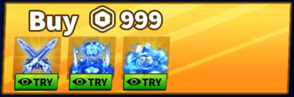 Blade Ball - Dual Azurethorn Blade (Via Gift)