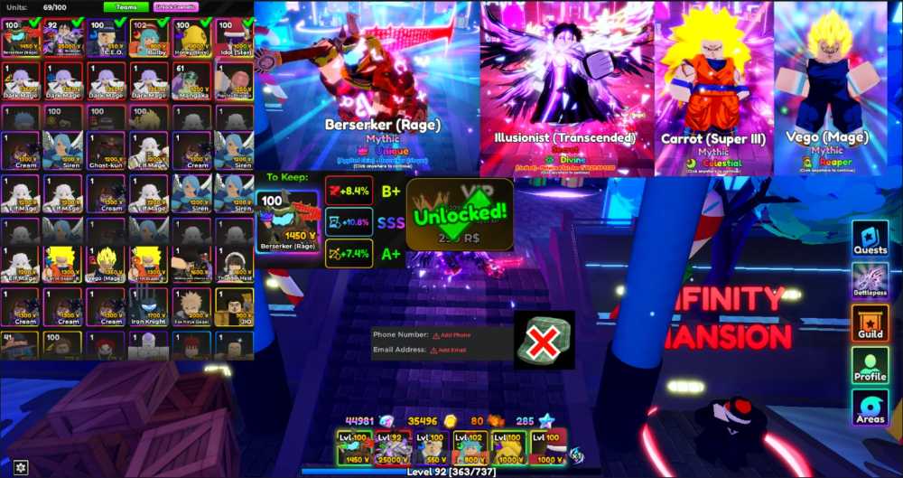 New||Anime Adventures No15Secret Illusionist (Transcended)+Berserker ...