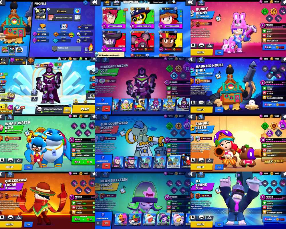 [38 BR] 6700 CUPS [3 MAX TIER/4 HYPER] 3 MECHA COLT/3 SQUIDWARD MORTIS ...