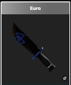 EURO KINFE - [MM2 - MURDER MYSTERY 2 - ROBLOX]