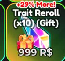 Trait Reroll (x10) (Anime Adventures)