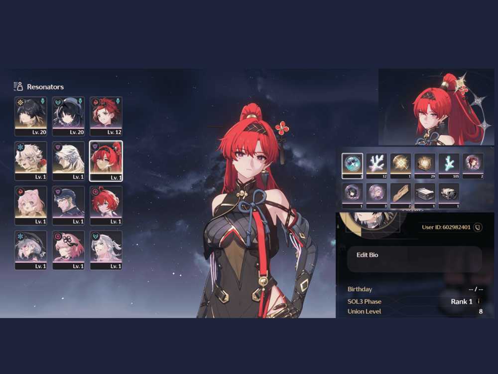 eu lvl 8 ( yinlin c1 +encore+calcharo+lingyyang ) with selected banner ...