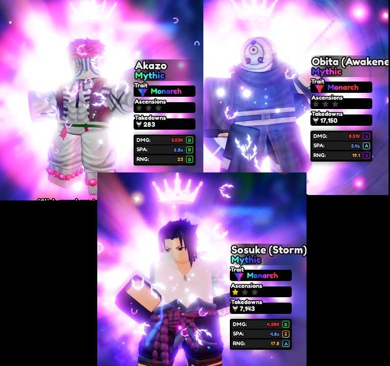 3 Monarch buff 0.1 / Anime Vanguards