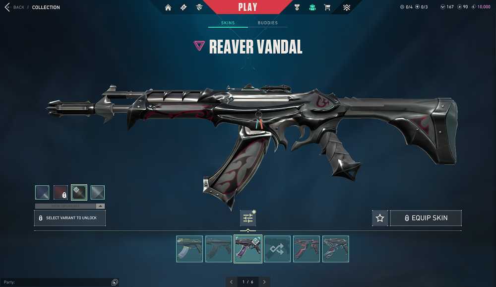 NA | Luxe Knife, Reaver Vandal, Prime Vandal, Prime//2.0 Phantom ...