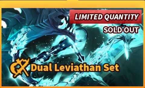 Blade Ball - Dual Leviathan Set【2500R】