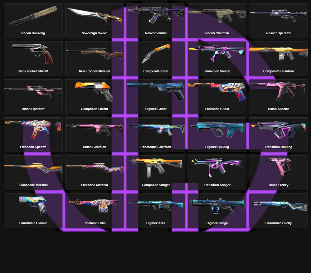 [EU90] 30 Skins | Reaver - Recon