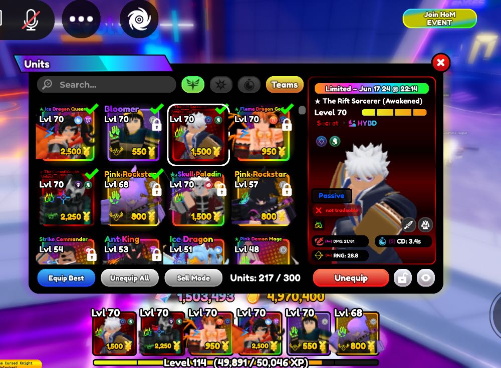 Anime defenders almighty gojo