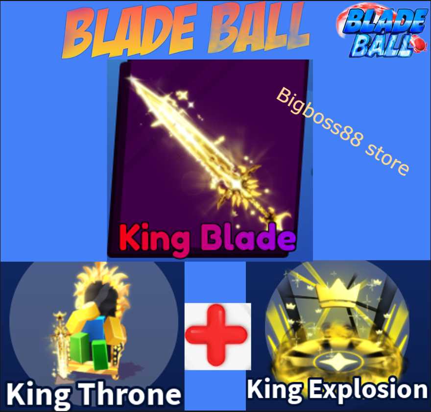 King Blade Full set - Blade Ball