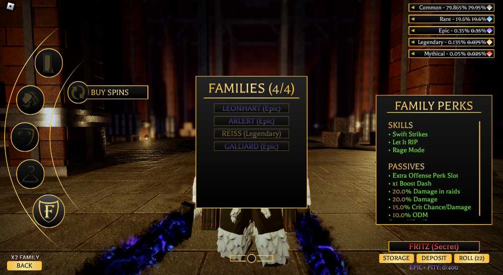AOT:R| Lvl 175 | Clan: Fritz, Reiss | Attack Serum | Full Mythical ...