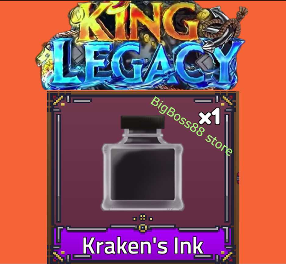 Kraken's Ink - King Legacy