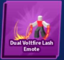 dual voltfire lash emote