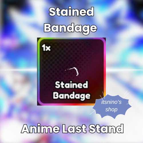 Stained Bandage - Garou Evo Item - Anime Last Stand