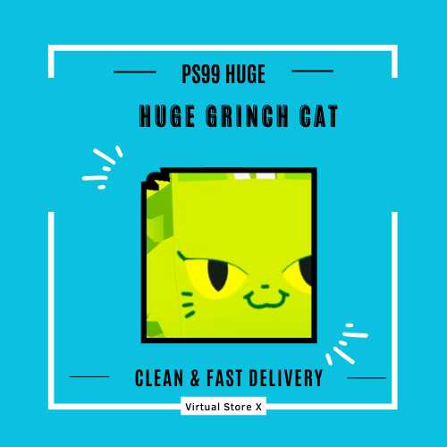 Roblox - Pet Simulator 99 - PS99 - Huge Grinch Cat - Cheap And Fast ...