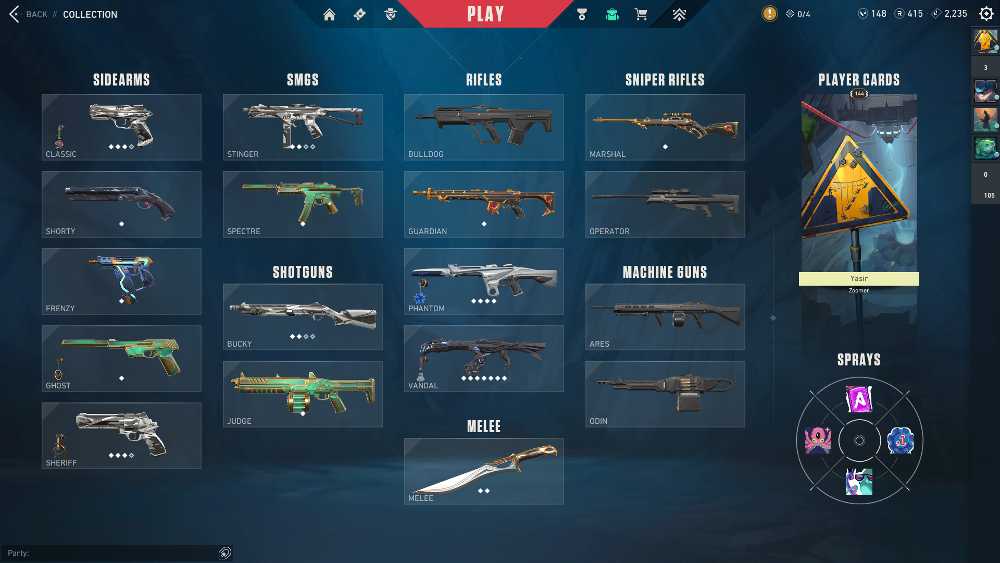 AP/ASIA/OCE - RUIN DAGGER+SOVEREIGN SWORD+ION PHANTOM+ELDERFLAME VANDAL ...