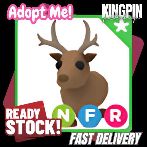 ADOPT ME - NFR REINDEER - FAST DELIVERY!!