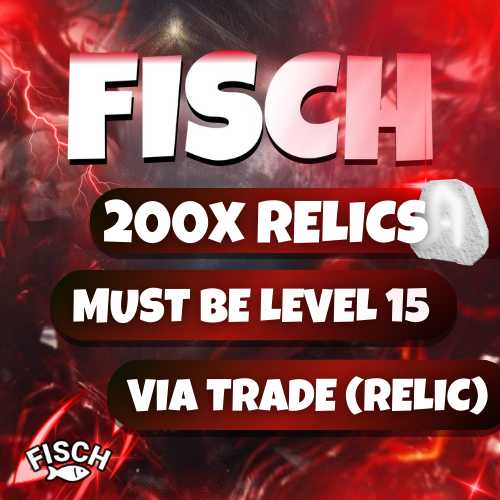 200x Enchant Relics - FISCH