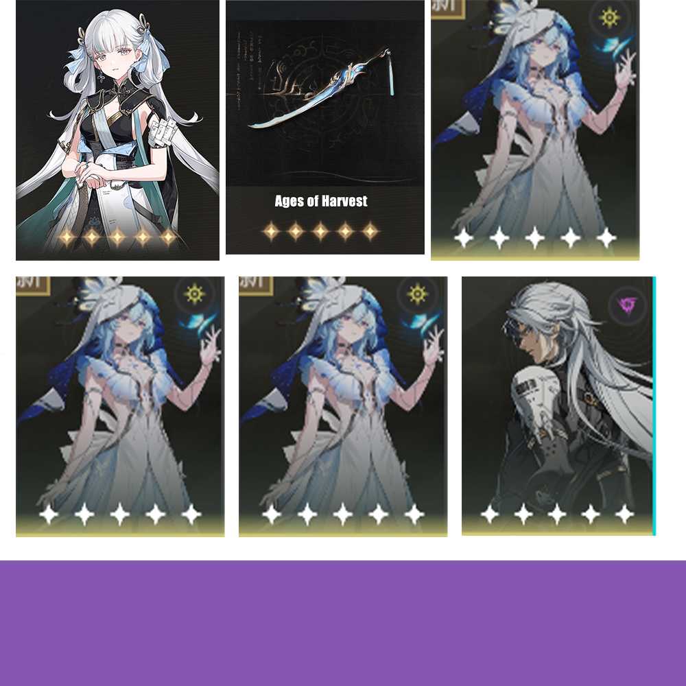 Asia|Shorekeeper+Shorekeeper+Shorekeeper+Jinhsi+weapon+Calcharo+random ...