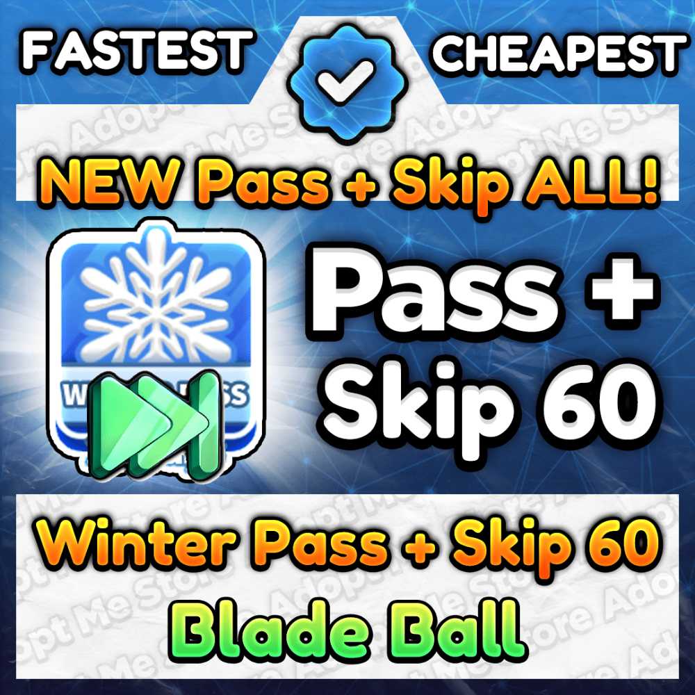 Winter Premium Pass And Skip 60 Tiers - Blade Ball | ⭐️ 100% SAFE ...