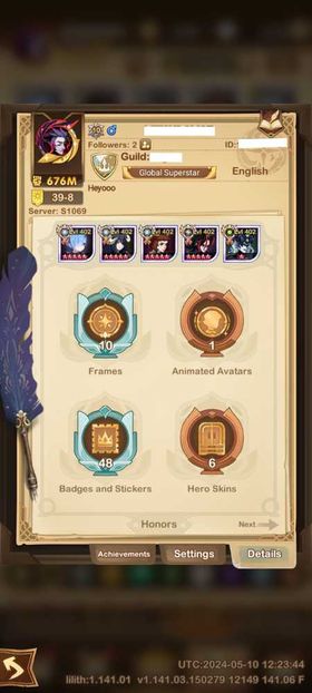 AFK Arena Accounts For Sale