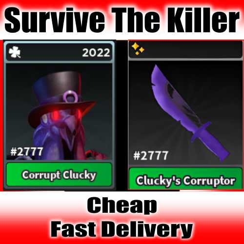 Corrupt Clucky Bundle | Survive The Killer | STK | Roblox
