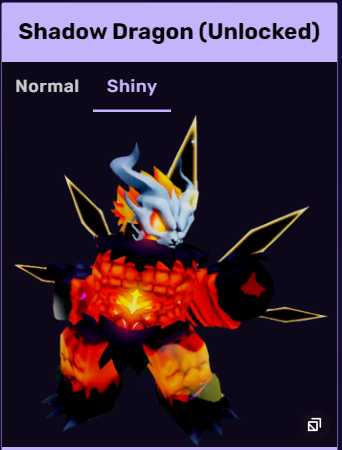 ALMIGHTY SHINY SHADOW DRAGON UNLOCKED EVO - [ANIME DEFENDER - ROBLOX]