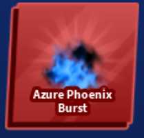 azure phoenix burst explosion - blade ball
