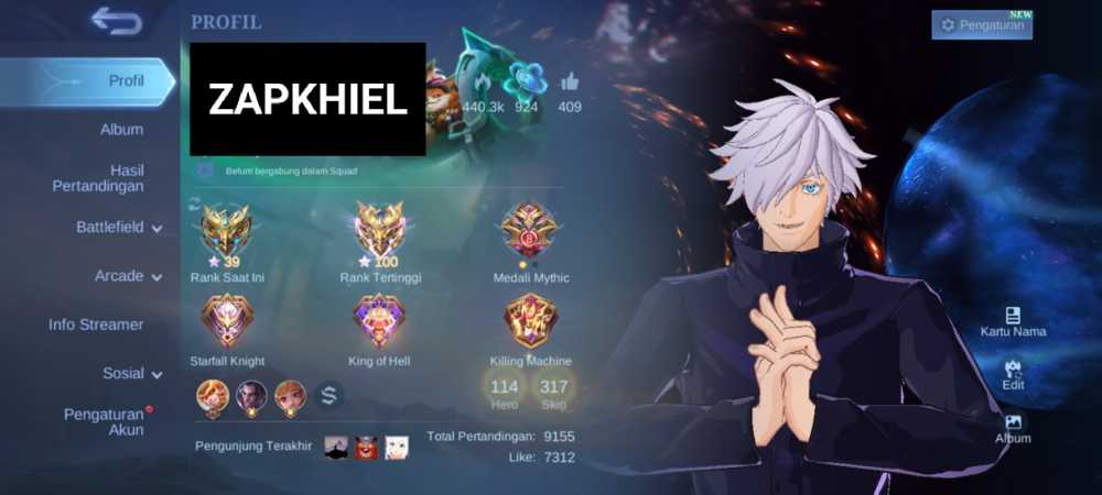 317 SKINS | 2 LEGEND + 2 COLLECTOR + 3 ASPIRANT + XAVIER GOJO + MARTIS ...