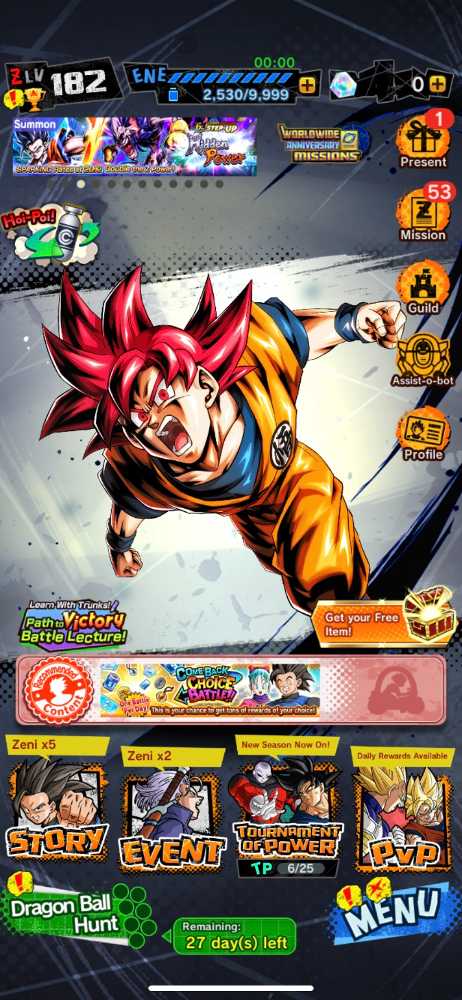 IOS+Android-Good Legends Limited-New LF SS God Goku+Fusion God SS Goku ...