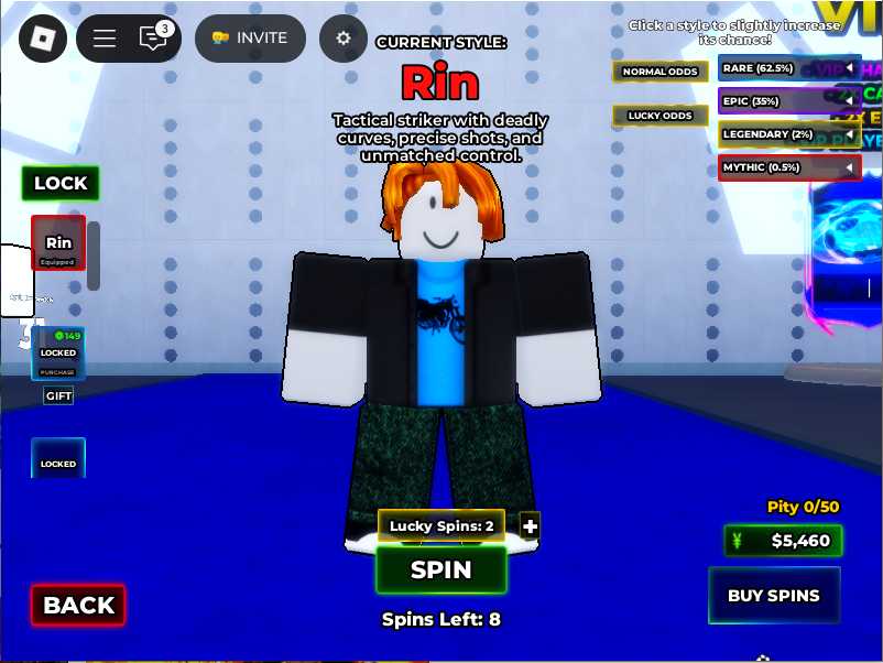 Mythic RIN style + Trap Flow - LVL 10 + 2 lucky spin style , 5K4 ...