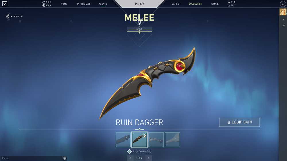 NA - Ruin Dagger - Prime Vandal - Oni Phantom - Reaver Operator ...