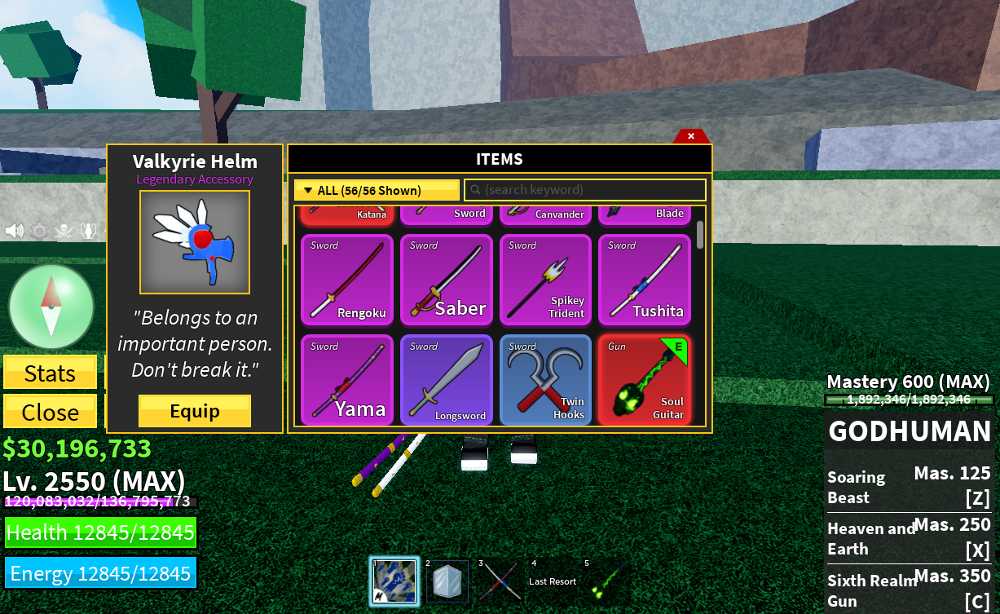 Blox Fruits | Max Account Level 2550 | Fully Awakened Ice | Cursed Dual ...