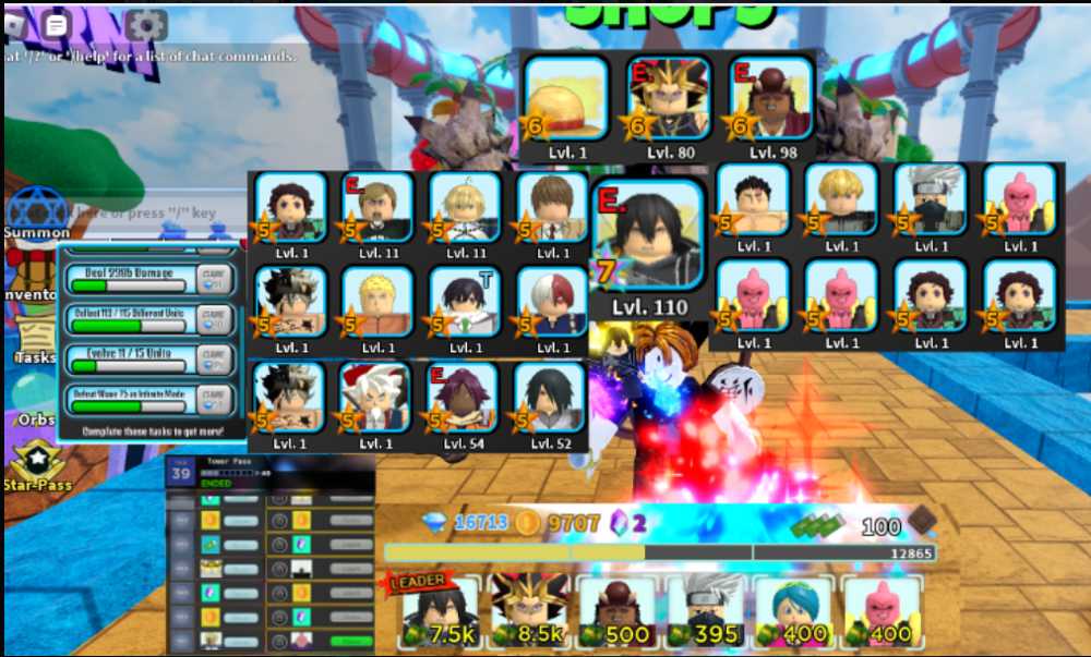 #011 ⭐ASTD⭐ All Star Tower Defense Good START ACCOUNT : x1 7 STAR UNITS ...