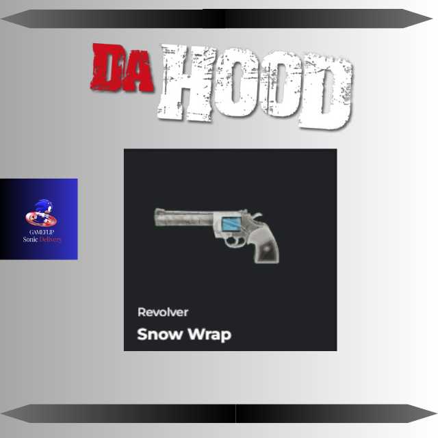 DA HOOD - Snow Wrap Revolver