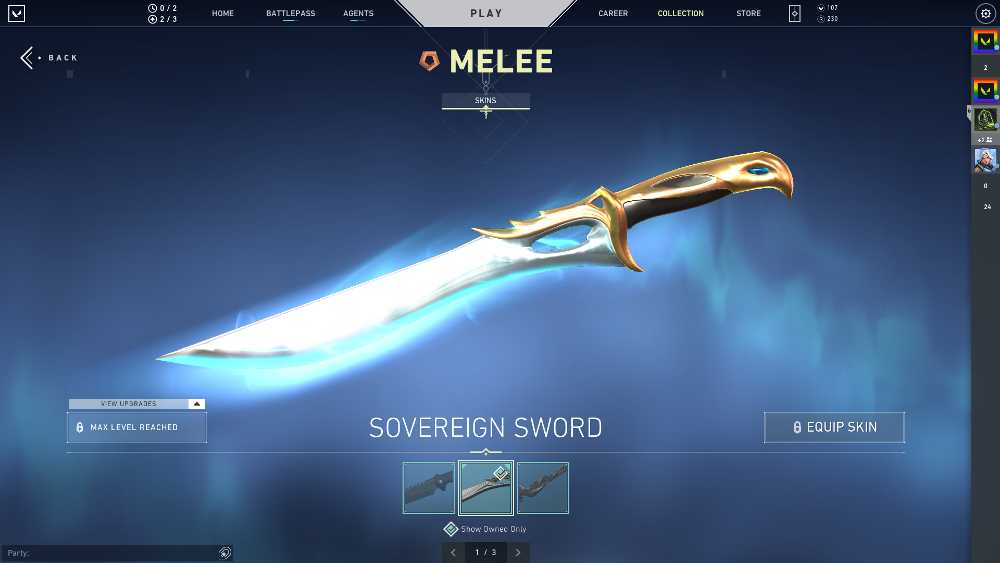 Valorant Account NA FA $140+ Spent Prime Reaver Celestial Fan Sovereign ...