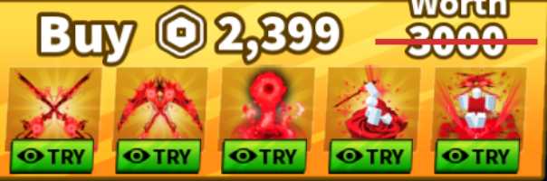 Blade Ball - Dual Rosefire Pack (2399ROBUX) Fast Delivery [GIFT ONLY]