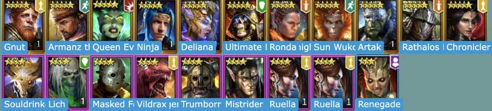 [Starter] Gnut - Armanz the Magnificent,Queen Eva,Ninja,Deliana,Wukong ...