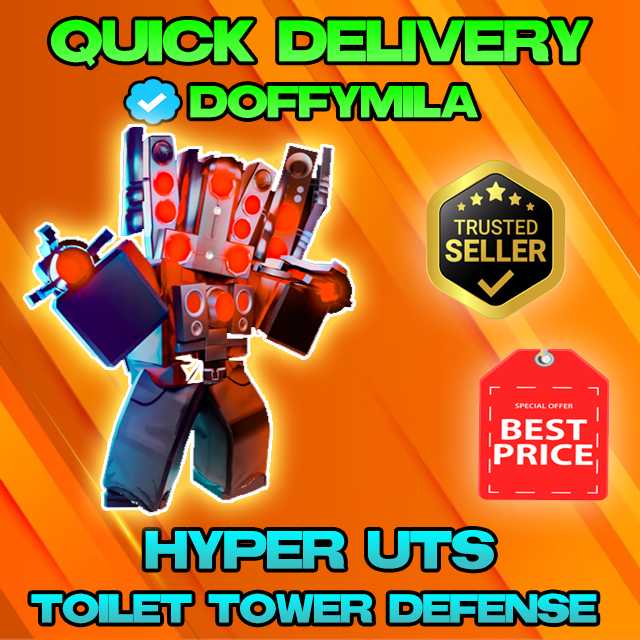 Hyper Upgraded Titan Speakerman (TTD - Toilet Tower Defense - Roblox)