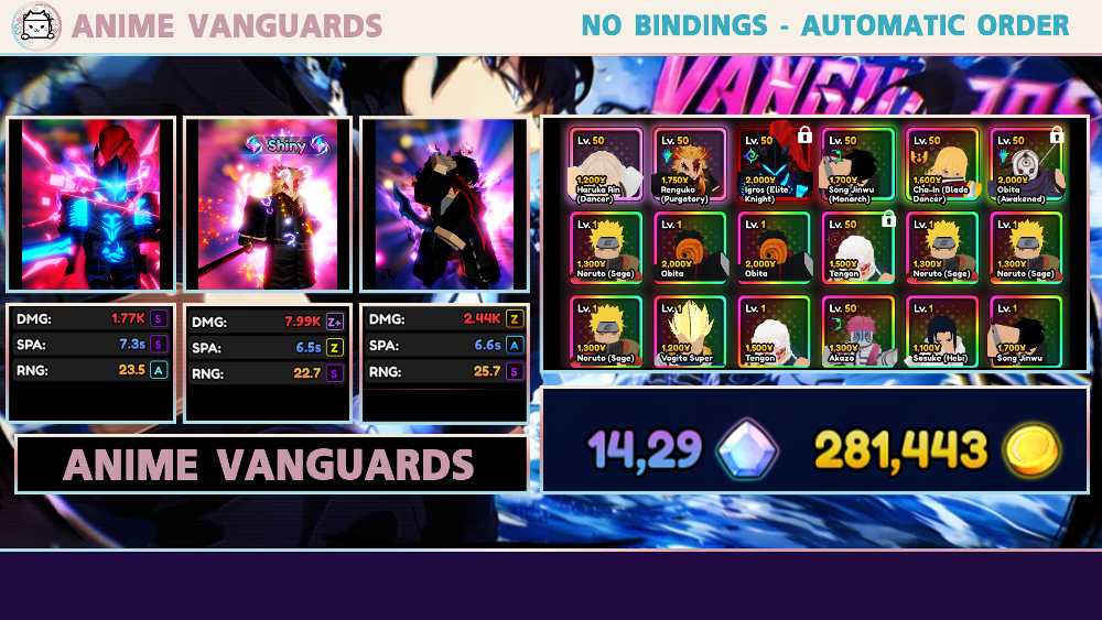 Anime Vanguards / Rengoku Shiny