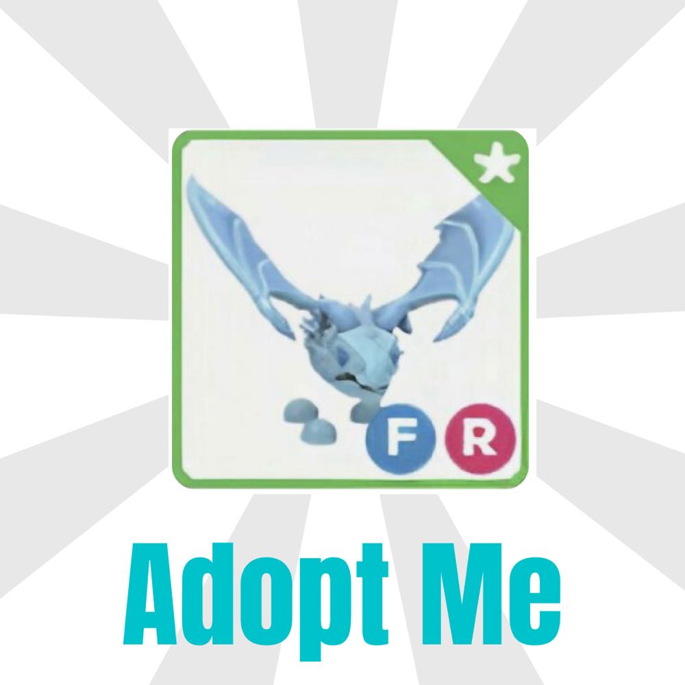 Frost Dragon FR Adopt Me Pet