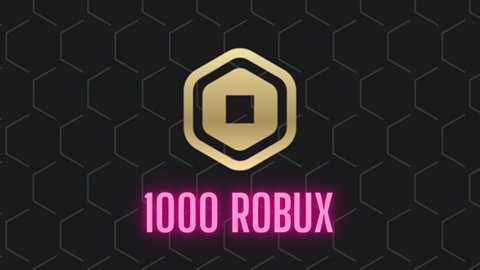 1000 Robux