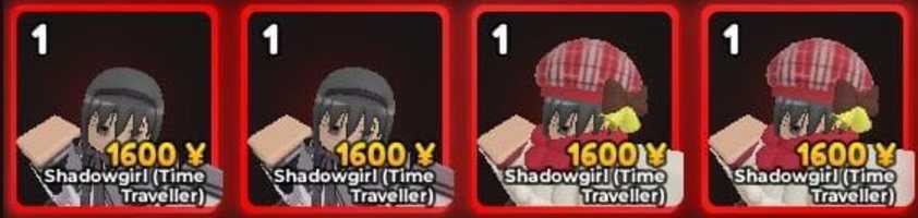 homura evo / shadow girl evo - anime adventure aa