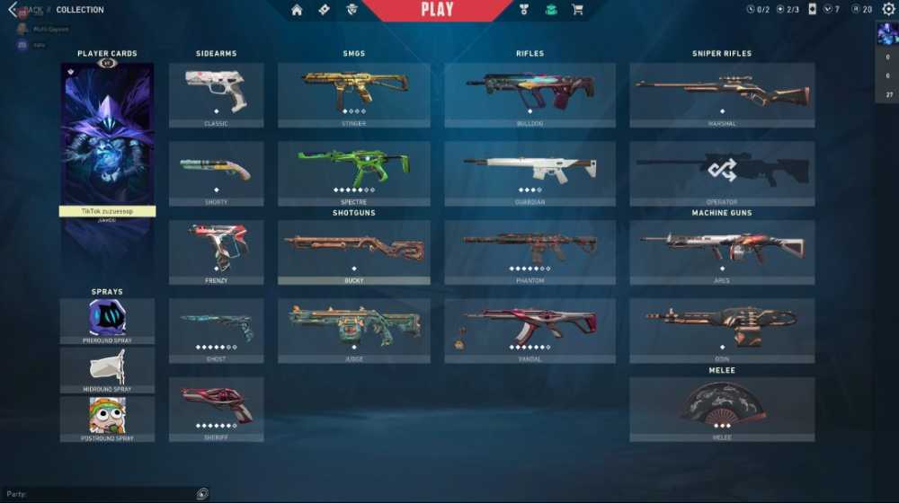 Yoru comb/ Chronovoid Vandal/ SOL vandal/ Reaver Phantom/ Neptune Guardian/