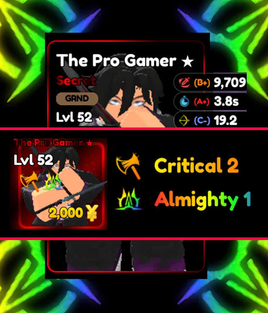 Almighty + Critical 2 - Secret The Pro Gamer EVO - Song jin voo EVO l ...