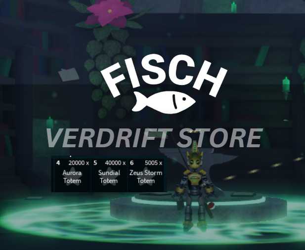 FISCH ACCOUNT | 20K AURORA TOTEM + 5000 ZEUS TOTEM + 200M C ...