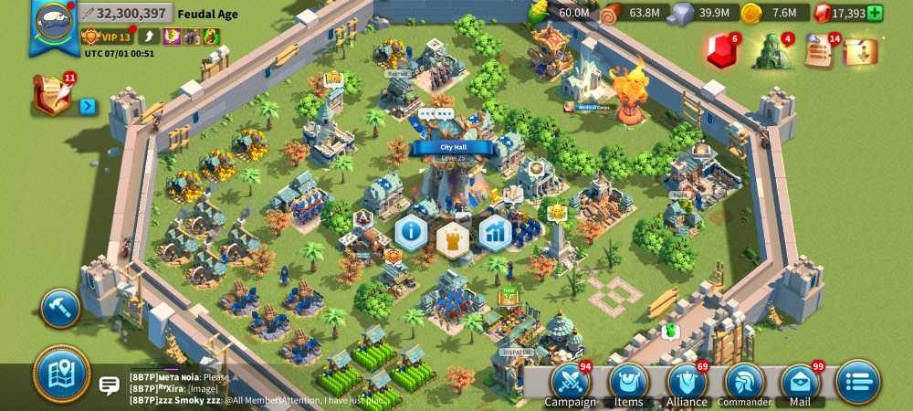 #3387 - POWER 32M + FARM 5M + 3M + 2M + 1M - VIP 13 - HALL 25 - 19 ...