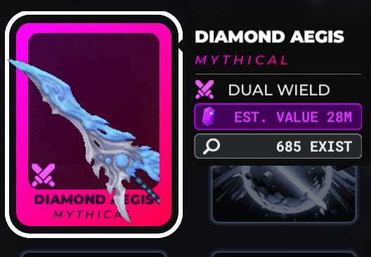 [Death Ball] Dual Diamond Aegis